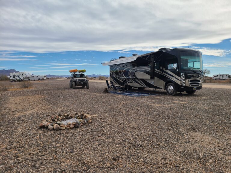 Quartzsite, Arizona - Boondocking BLM La Posa LTVA