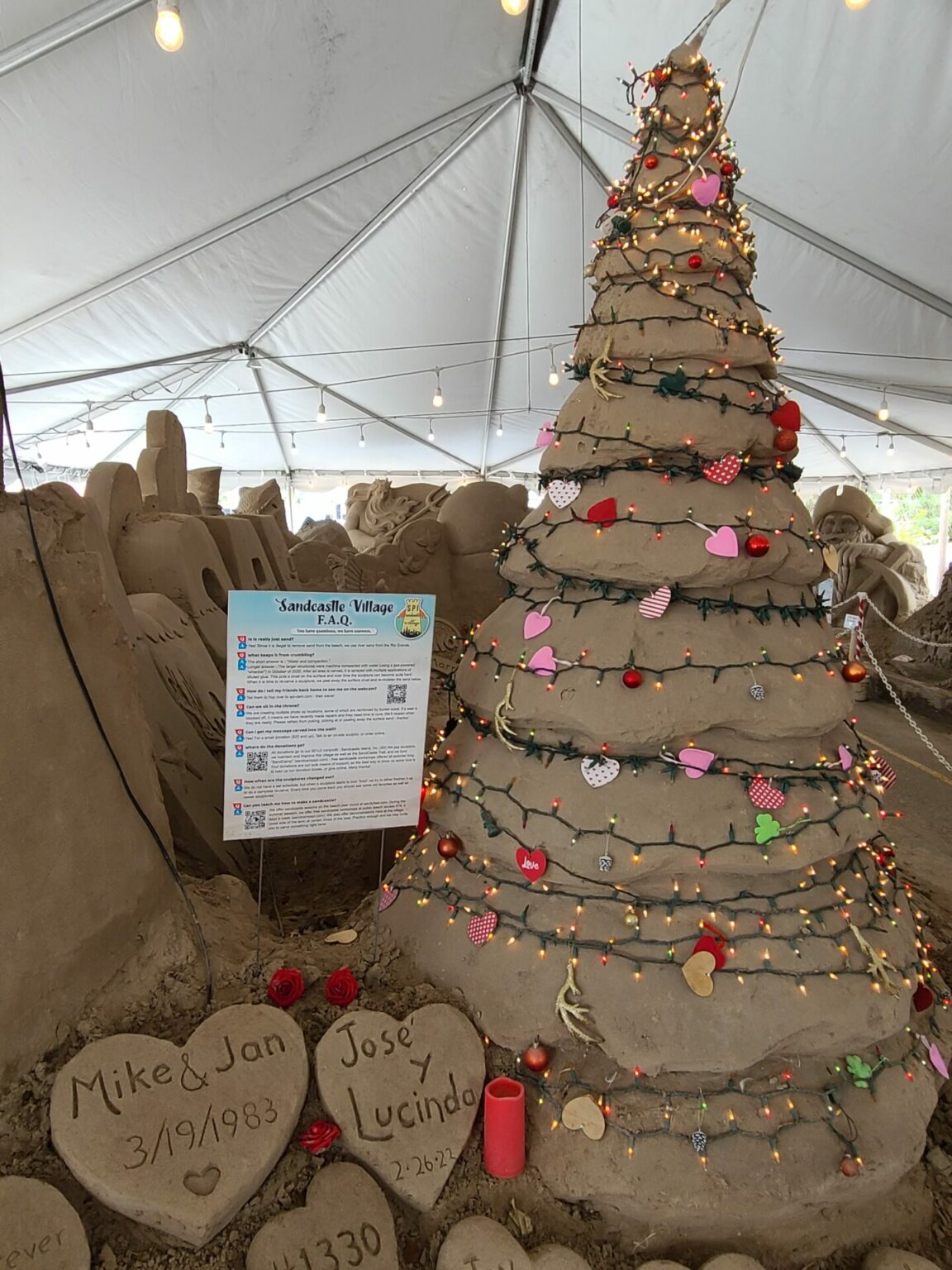 Visiting South Padre Island Sand Castle Trail