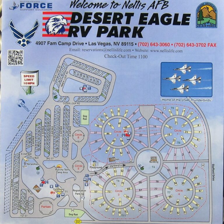 Desert Eagle RV Park – Nellis Air Force Base FamCamp Review