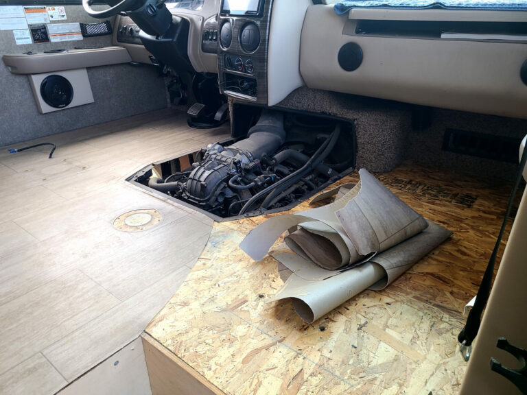 RV Flooring Upgrade to Vinyl Plank | Go Full-Time RVing