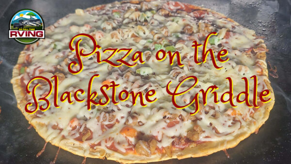 Pizza on the Blackstone Griddle