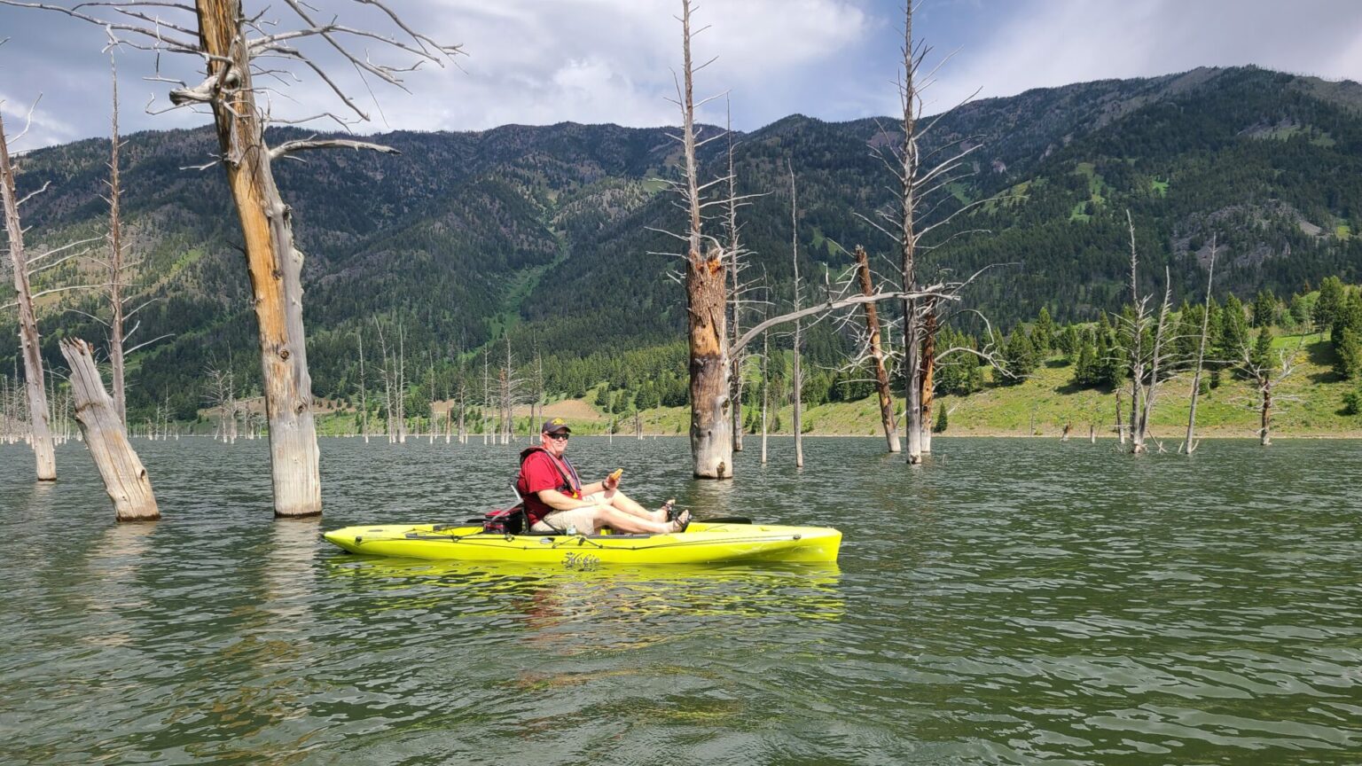 Kayaking Quake Lake: Exploring Montana's Natural Wonder