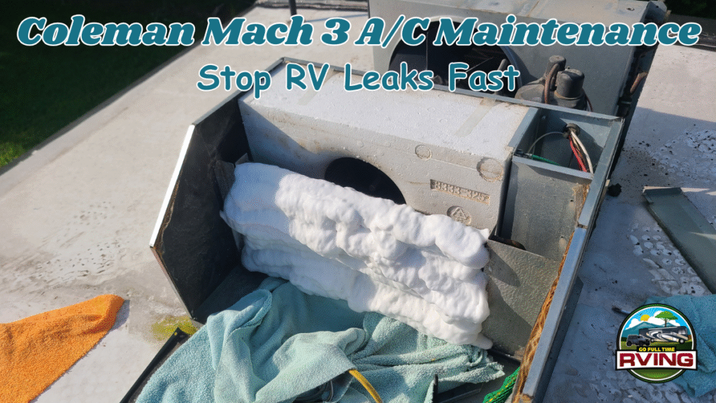 Coleman Mach 3 A/C Maintenance – Stop RV Leaks Fast